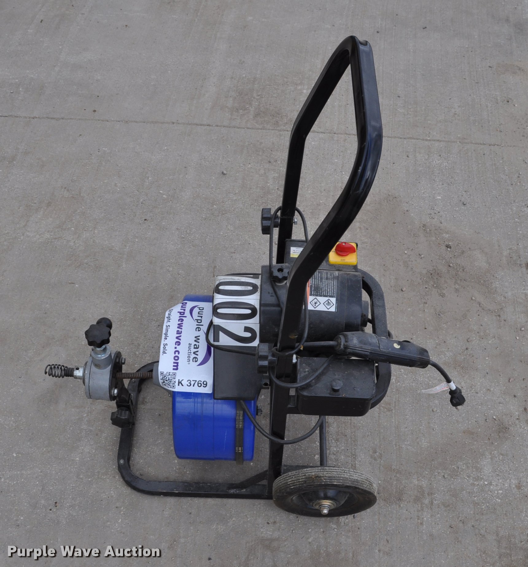 Hydrostar Drain Monster sewer machine in Pierre, SD | Item K3769 sold ...