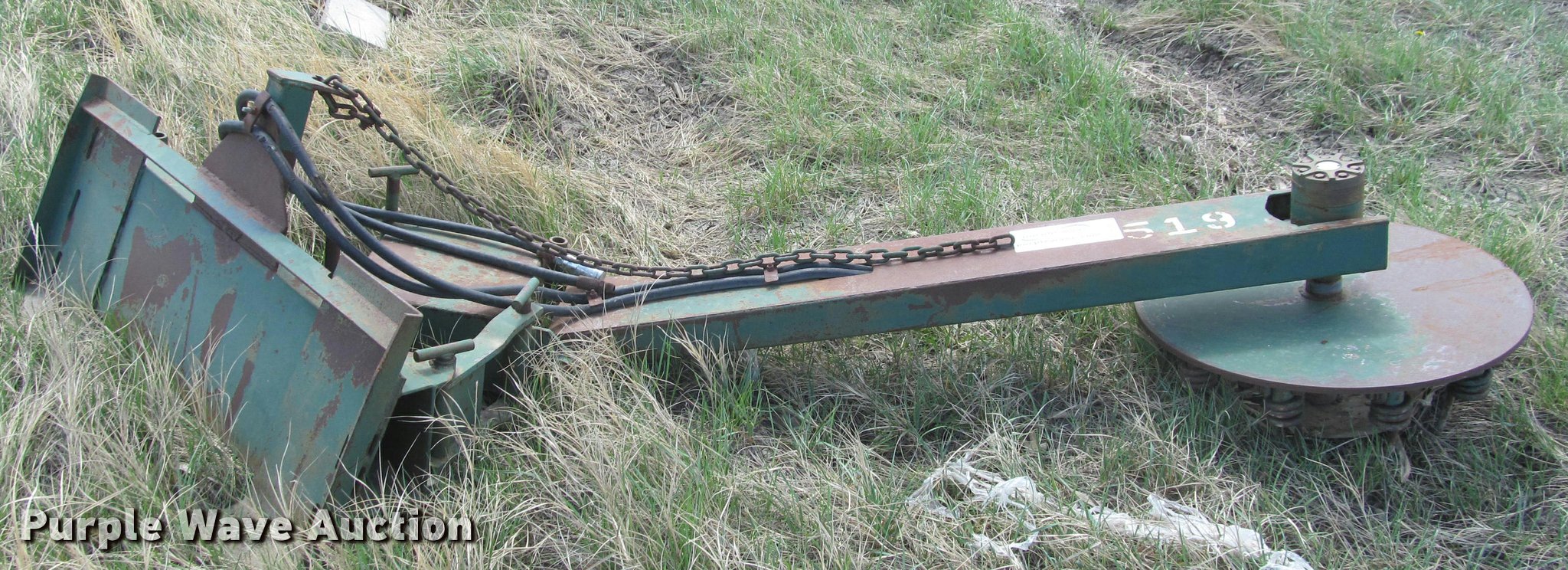 Skid steer guard rail cleaner attachment in Fort Pierre, SD | Item ...