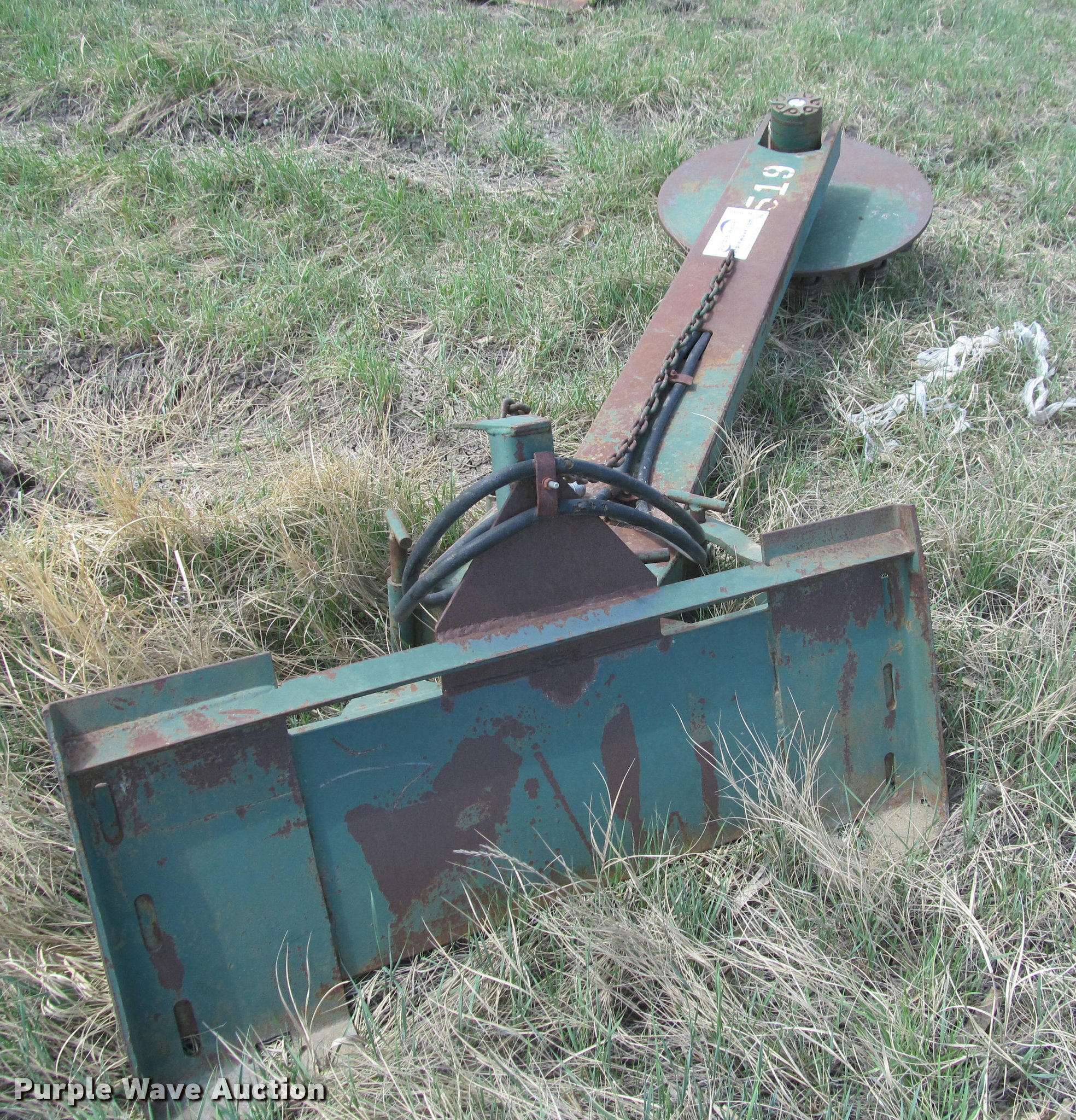 Skid steer guard rail cleaner attachment in Fort Pierre, SD | Item ...