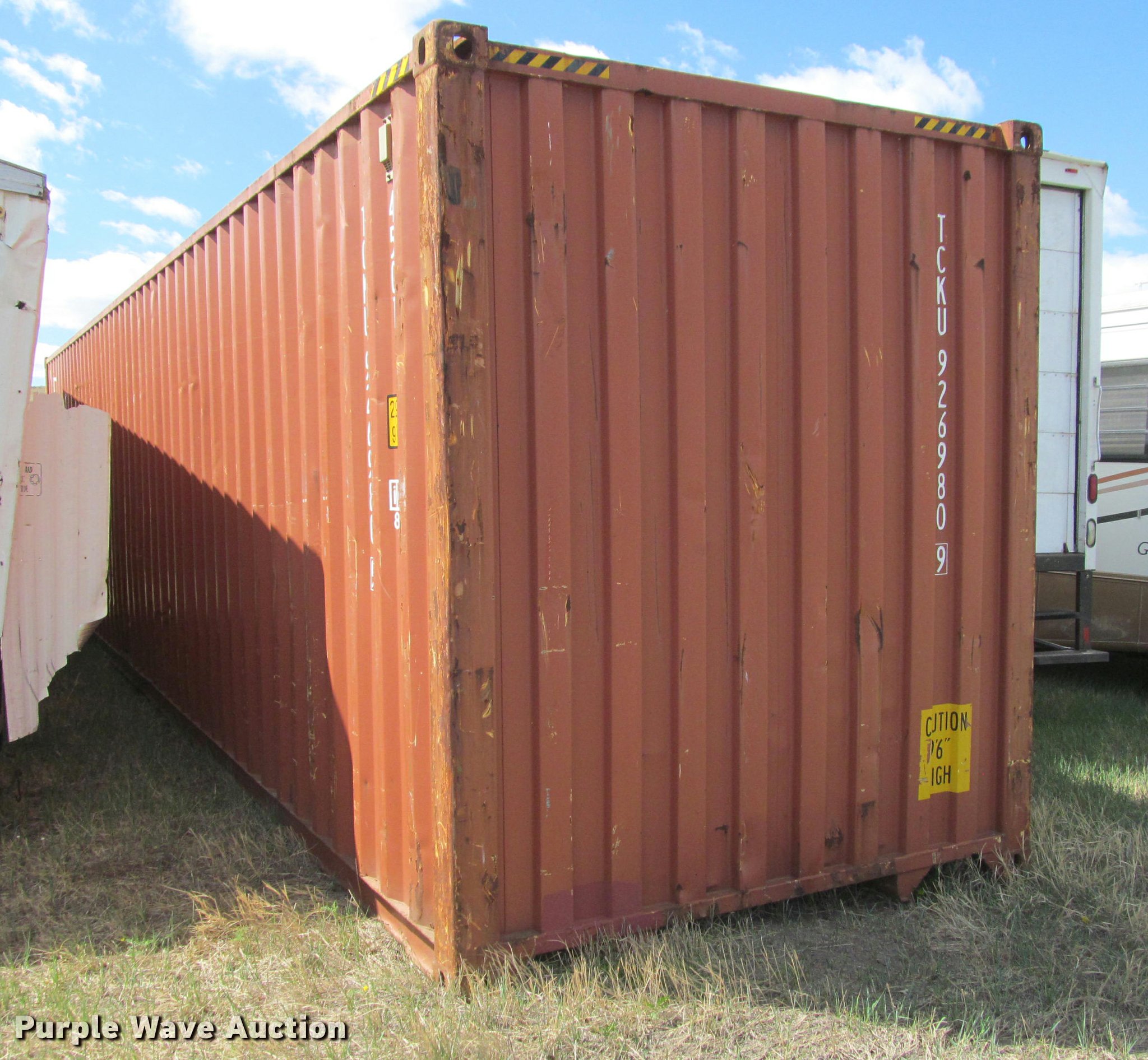 2003 Triton shipping container in Fort Pierre, SD | Item K3907 sold ...