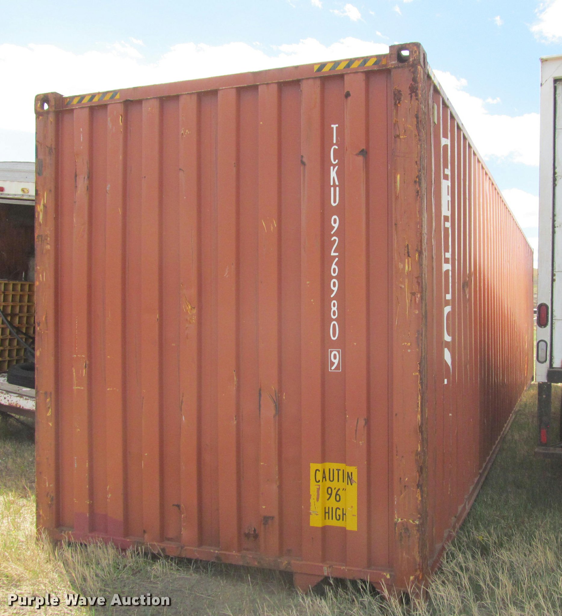 2003 Triton shipping container in Fort Pierre, SD | Item K3907 sold ...