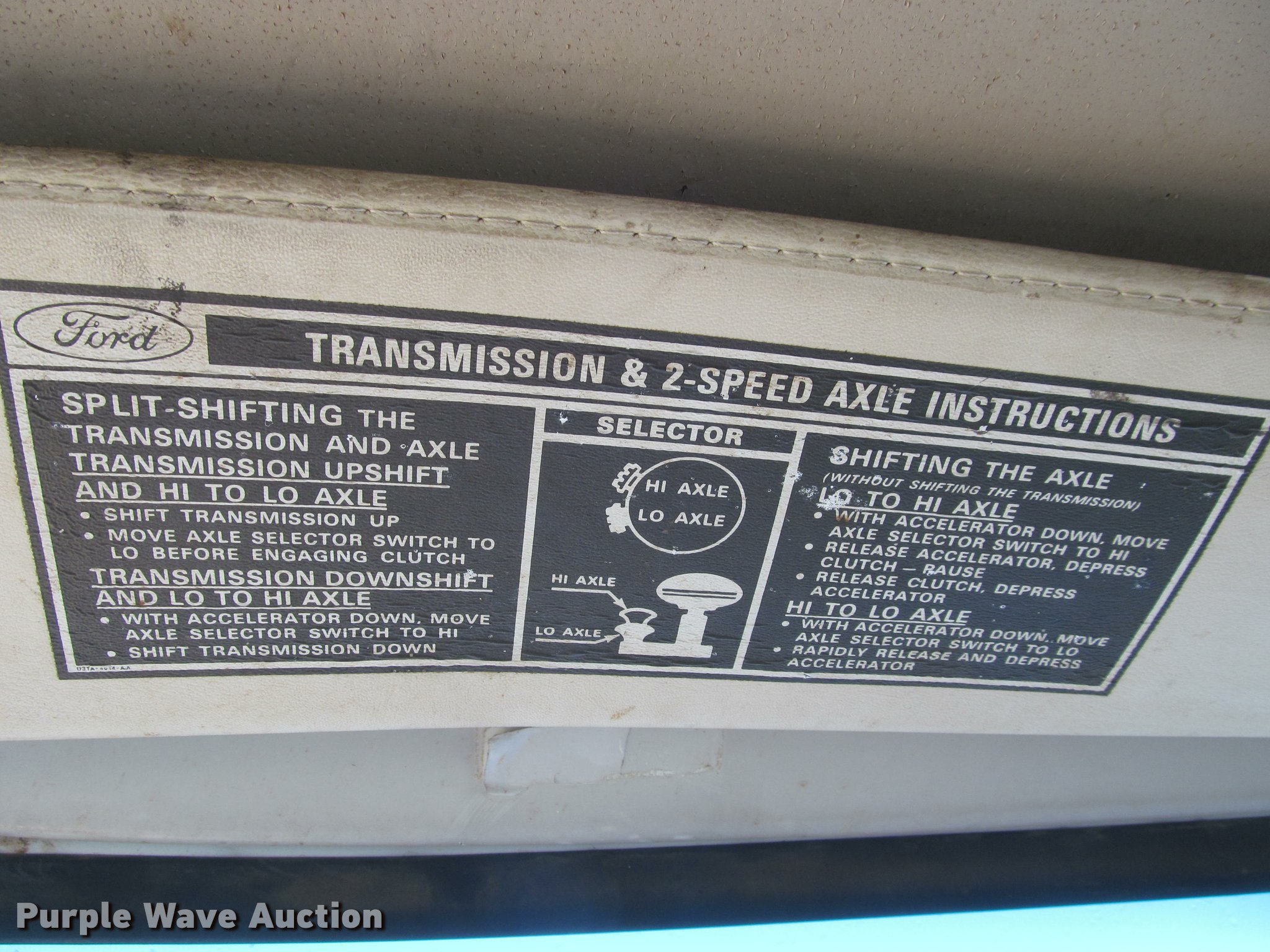 1970 F600 2 speed rear - Ford Truck Enthusiasts Forums