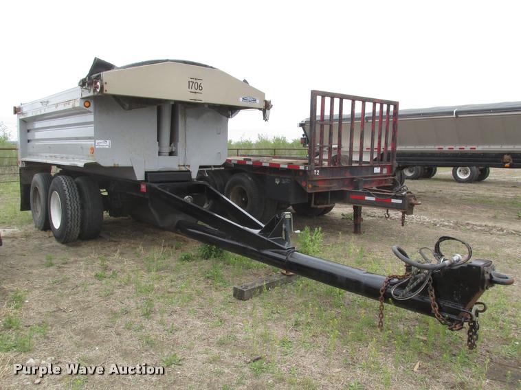 1992 Timpte end dump pup trailer in Modale, IA | Item DA0676 sold ...