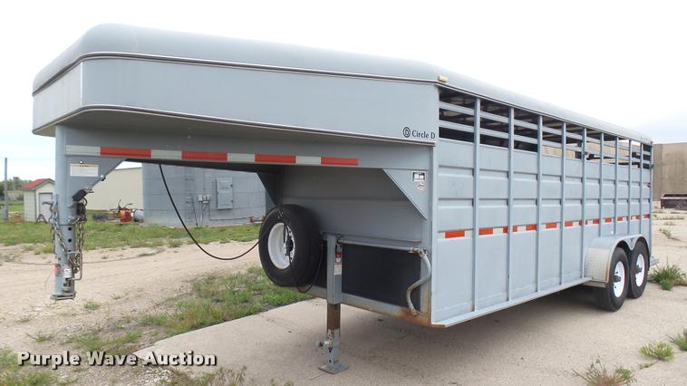 2009 Circle D livestock trailer in Walton, KS | Item DQ9193 sold ...