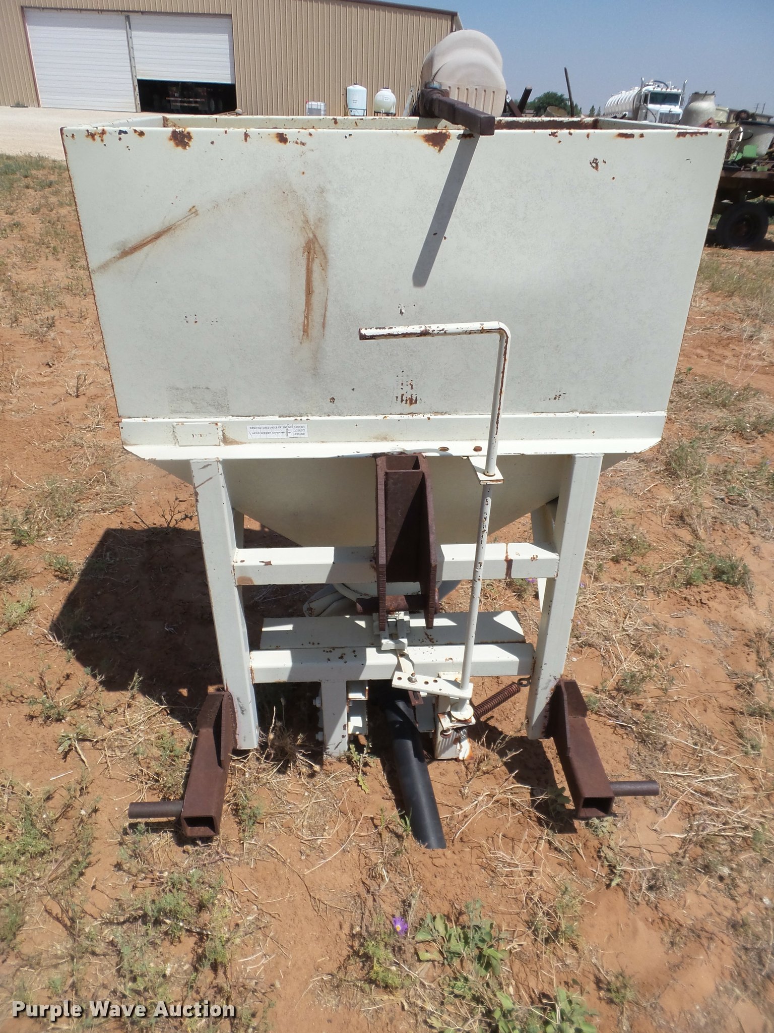 Herd Sure-Feed broadcast spreader in Tarzan, TX | Item DL9162 sold ...