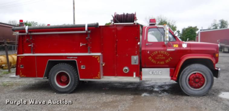 1985 Chevrolet Kodiak Custom Deluxe pumper fire truck in Pleasanton, KS ...