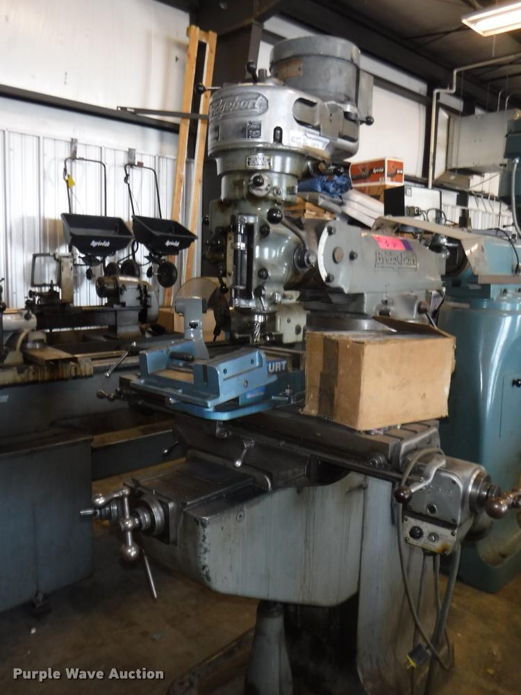 Bridgeport drill press in Gardner, KS | Item DJ9119 sold | Purple Wave