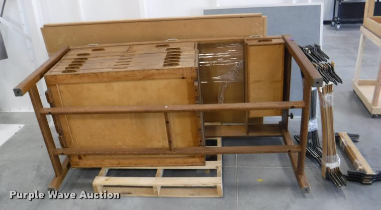 Map drawer table in Gardner, KS | Item DJ9152 sold | Purple Wave