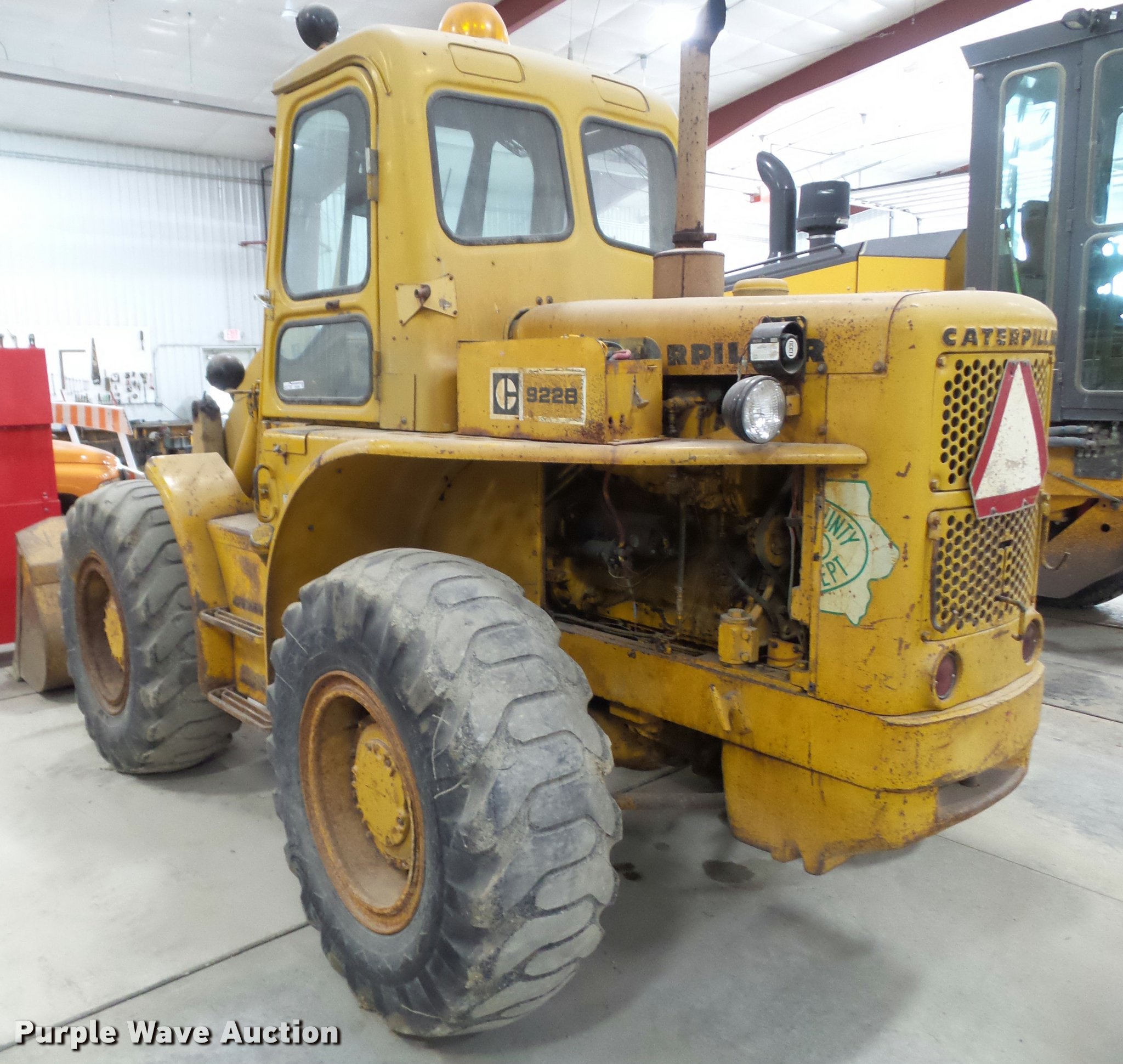 1967 Caterpillar 922B wheel loader in Osage, IA | Item DH9280 sold ...