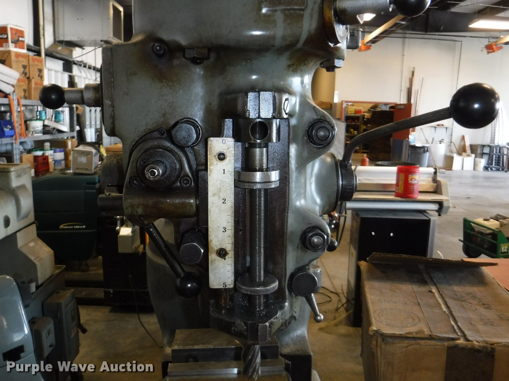 Bridgeport drill press in Gardner, KS | Item DJ9119 sold | Purple Wave