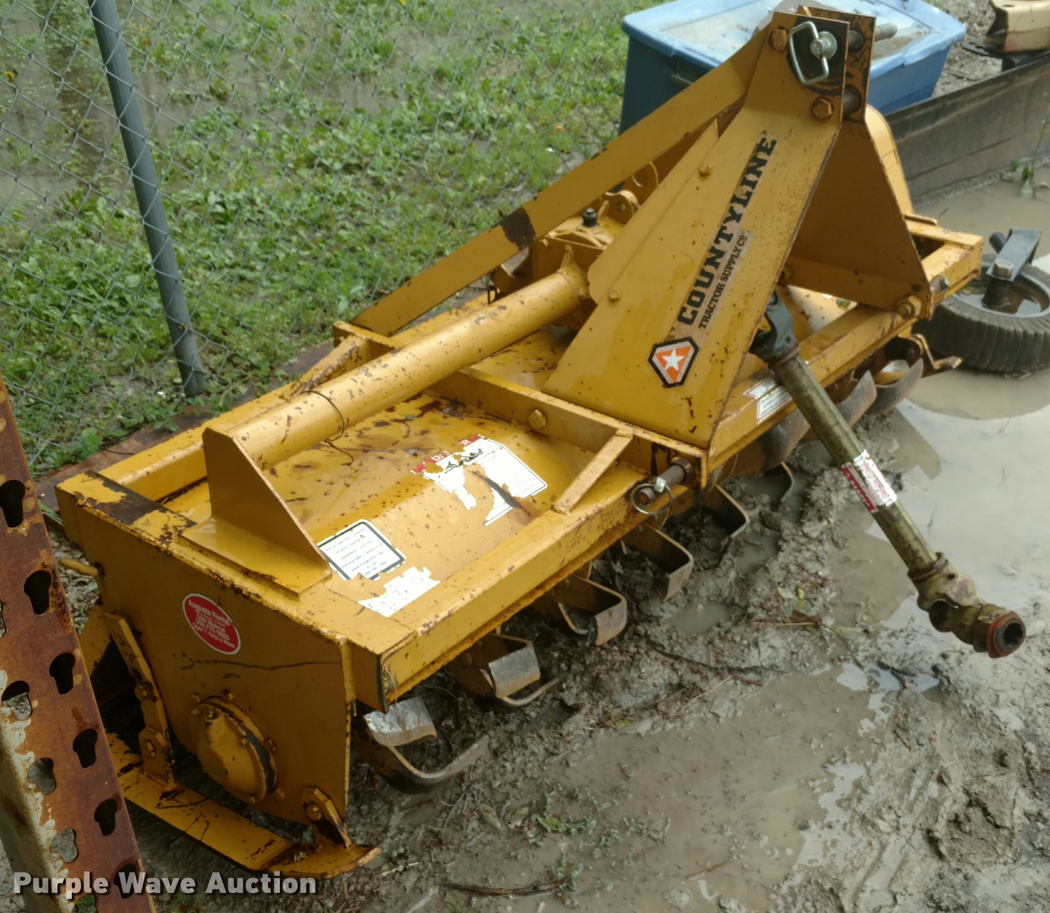 County-line TG-604K tiller in Augusta, KS | Item BU9968 sold | Purple Wave