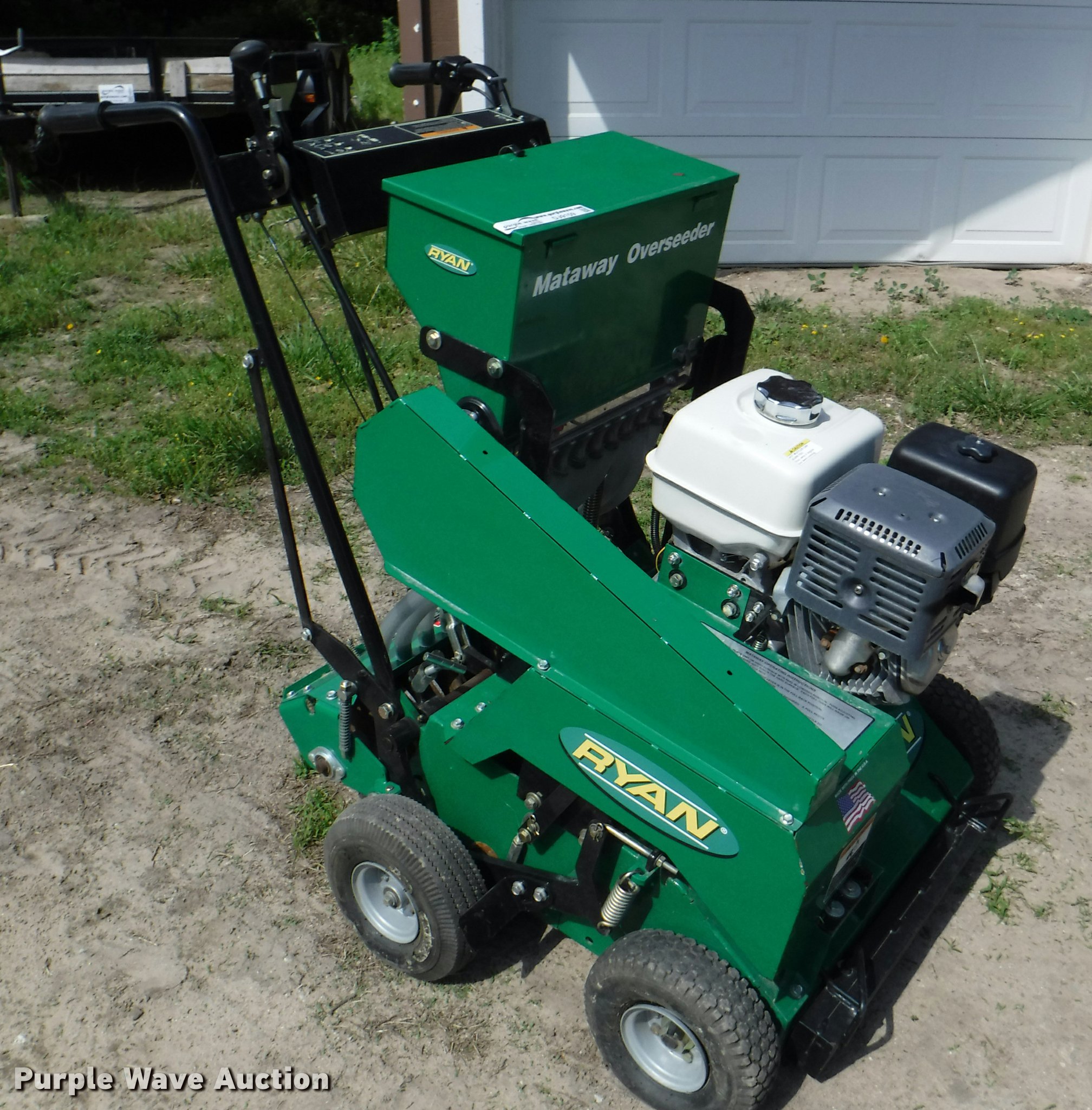 Mataway overseeder/power rake in Wamego, KS | Item DJ9159 sold | Purple ...