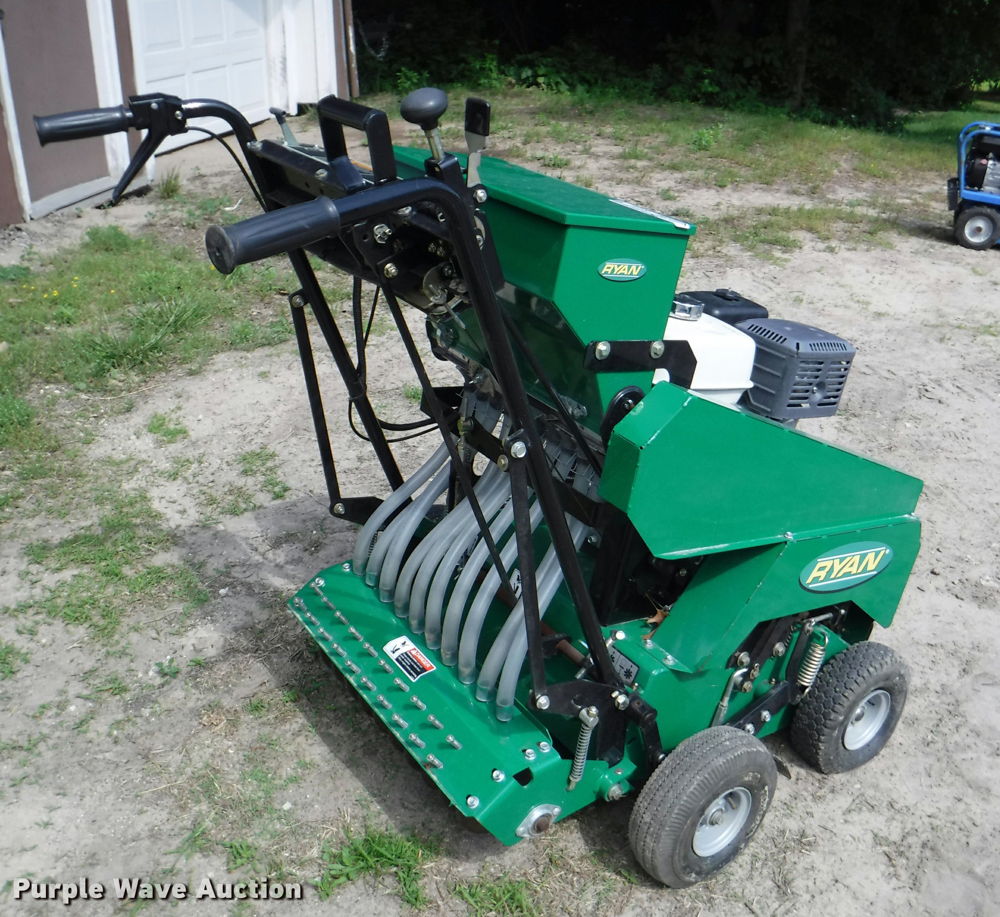 Mataway overseeder/power rake in Wamego, KS | Item DJ9159 sold | Purple ...