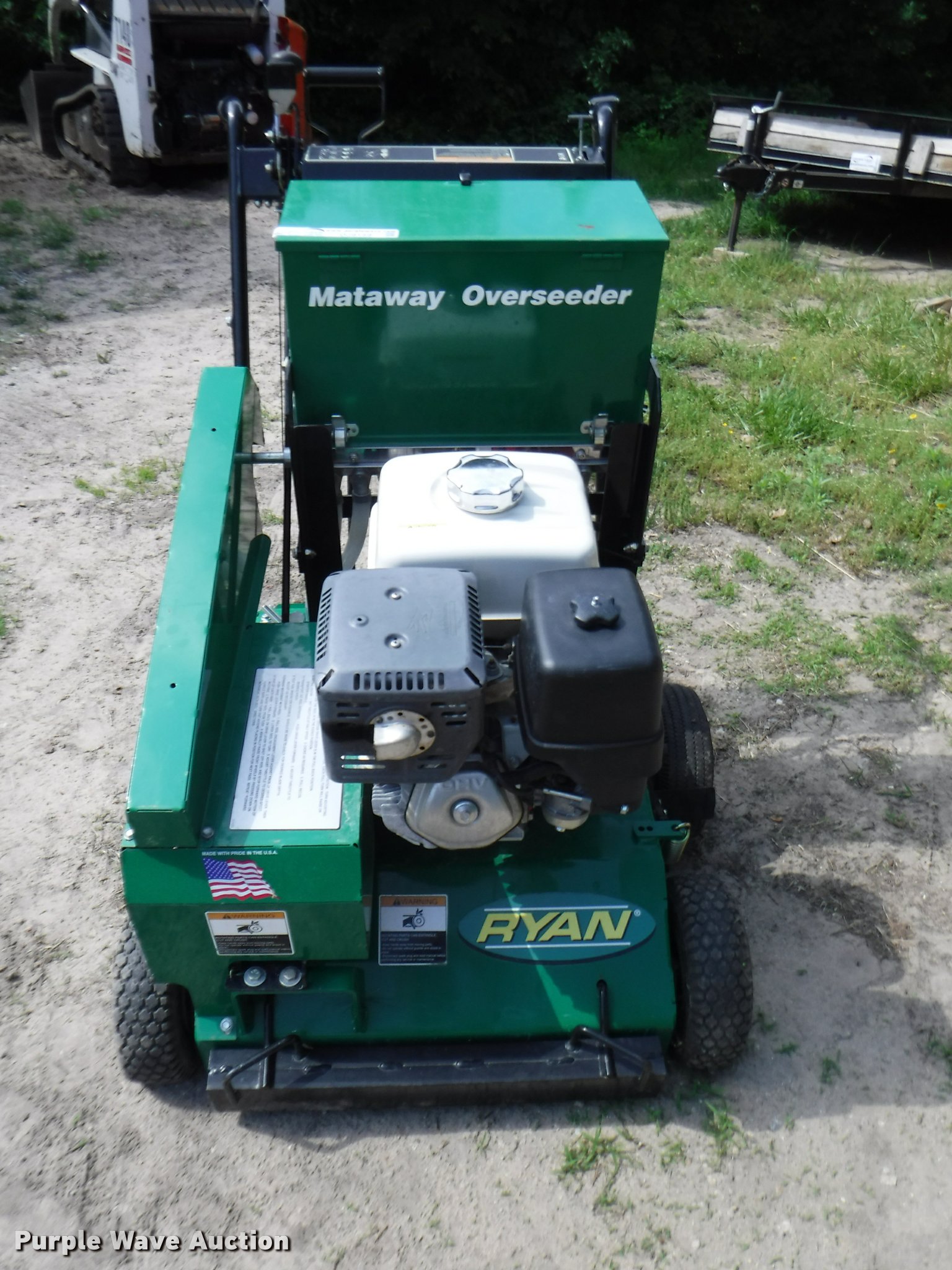 Mataway overseeder/power rake in Wamego, KS | Item DJ9159 sold | Purple ...