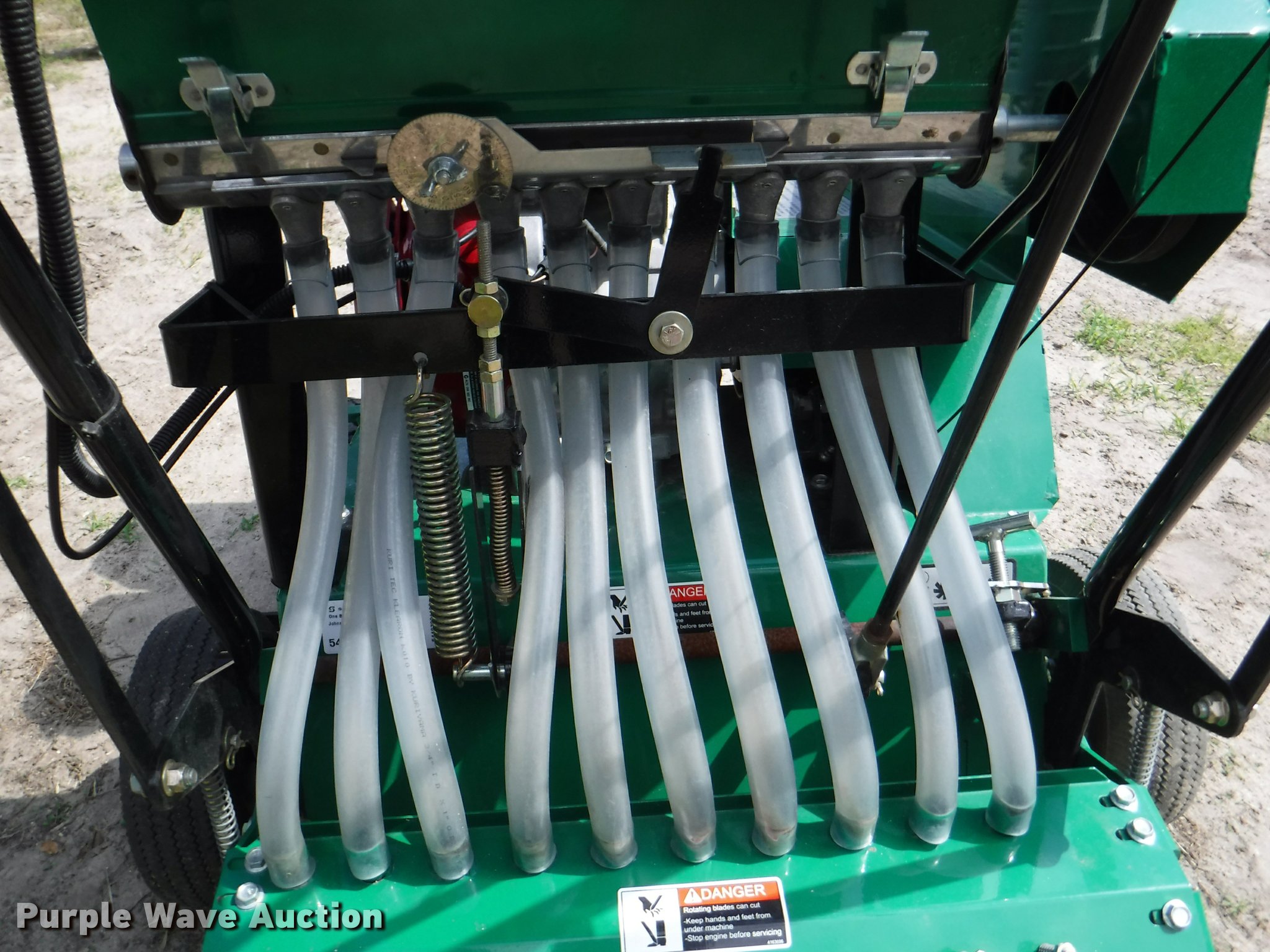 Mataway overseeder/power rake in Wamego, KS | Item DJ9159 sold | Purple ...