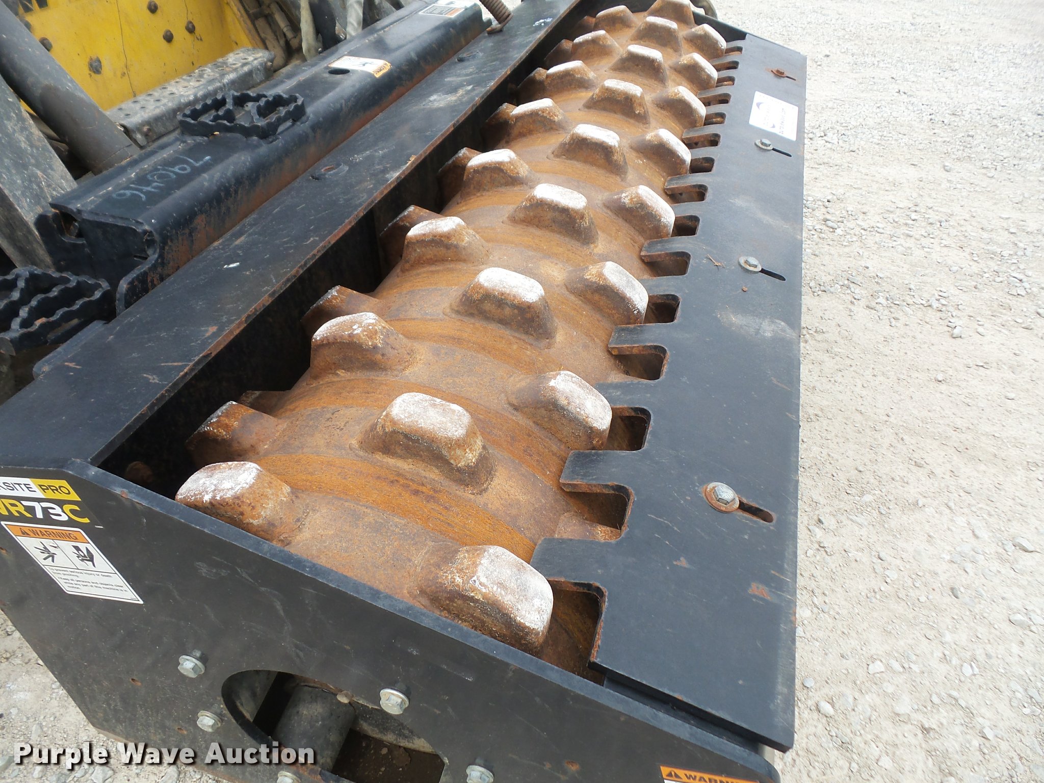 2011 John Deere Worksite Pro VR73C vibratory skid steer roller in ...