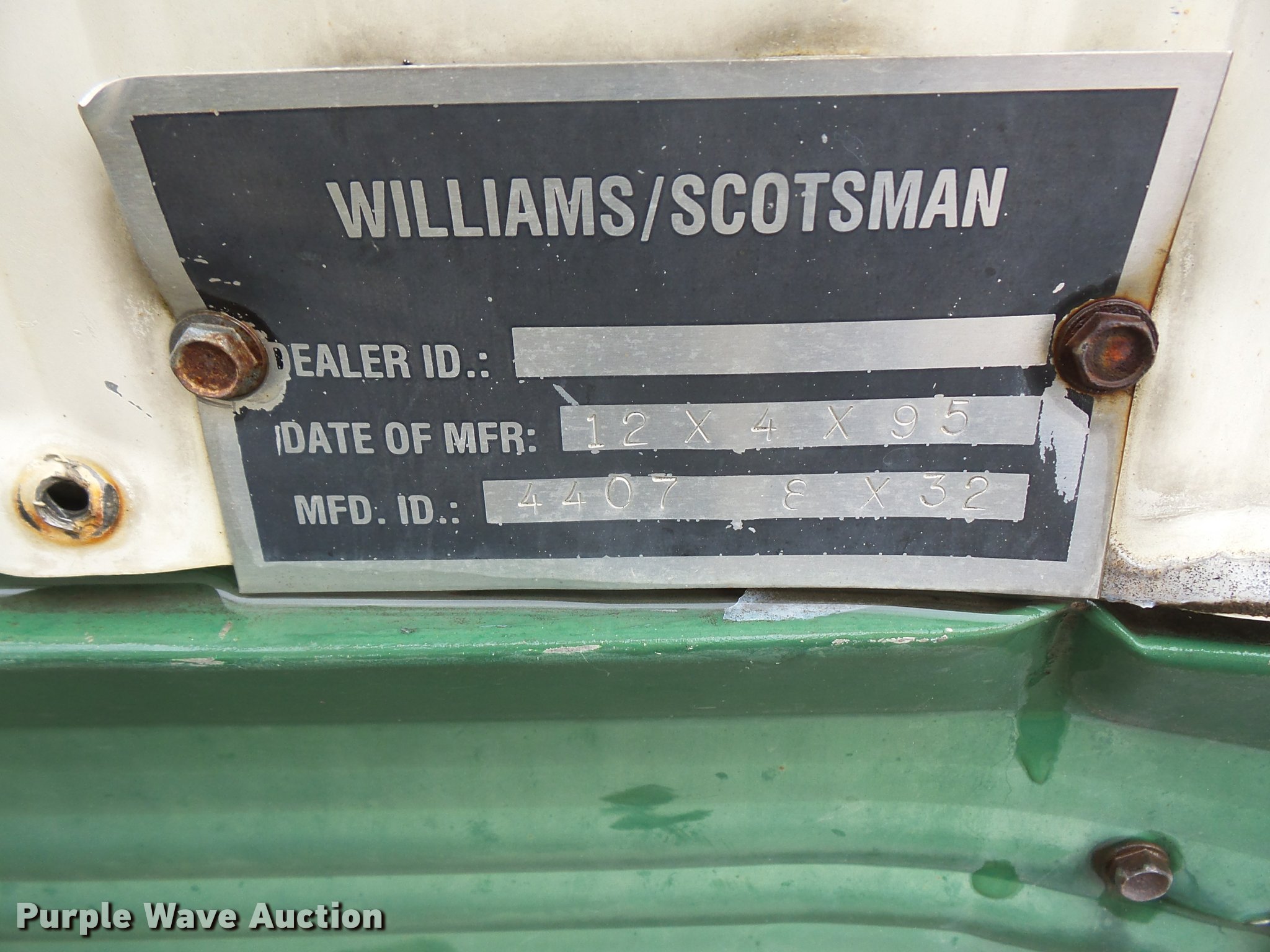 1995 Williams Scotsman office trailer in Topeka, KS | Item DA8188 sold ...