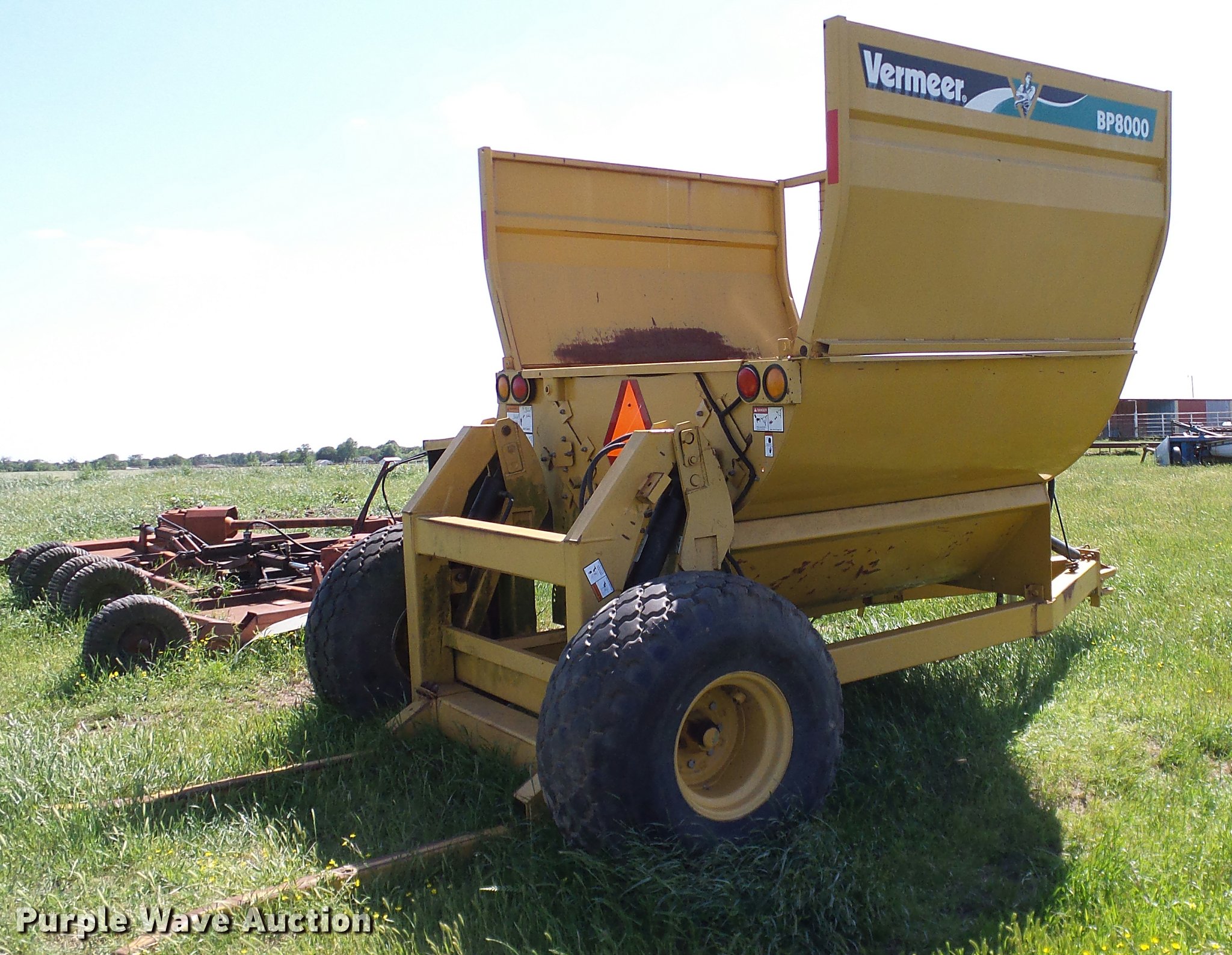 Vermeer BP8000 bale processor in Coalgate, OK | Item DA6149 sold ...