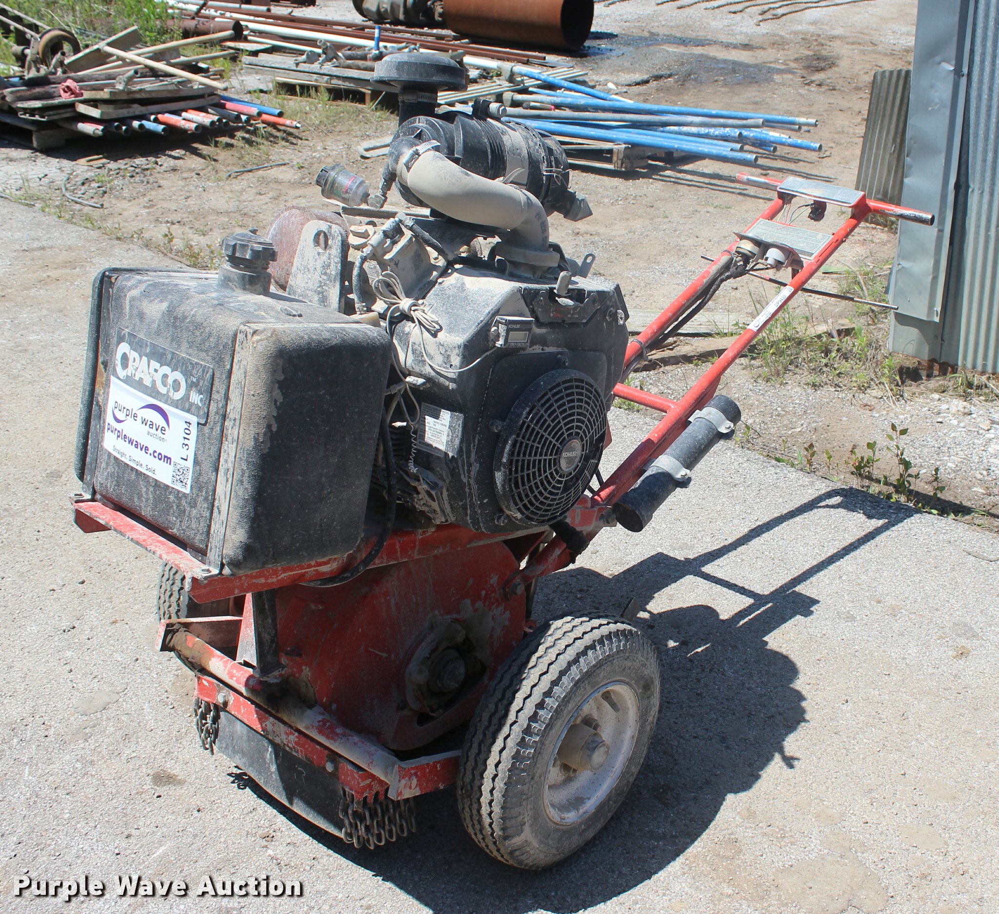 Crafco 200 pavement cutter in Tulsa, OK | Item DP9435 sold | Purple Wave