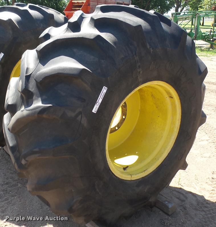Goodyear 28L-26 tire and wheel in Kinsley, KS | Item DO9605 sold ...