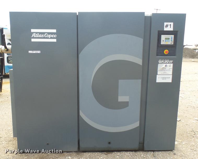 Atlas Copco GA90FF air compressor in Wichita, KS | Item DO9595 sold ...