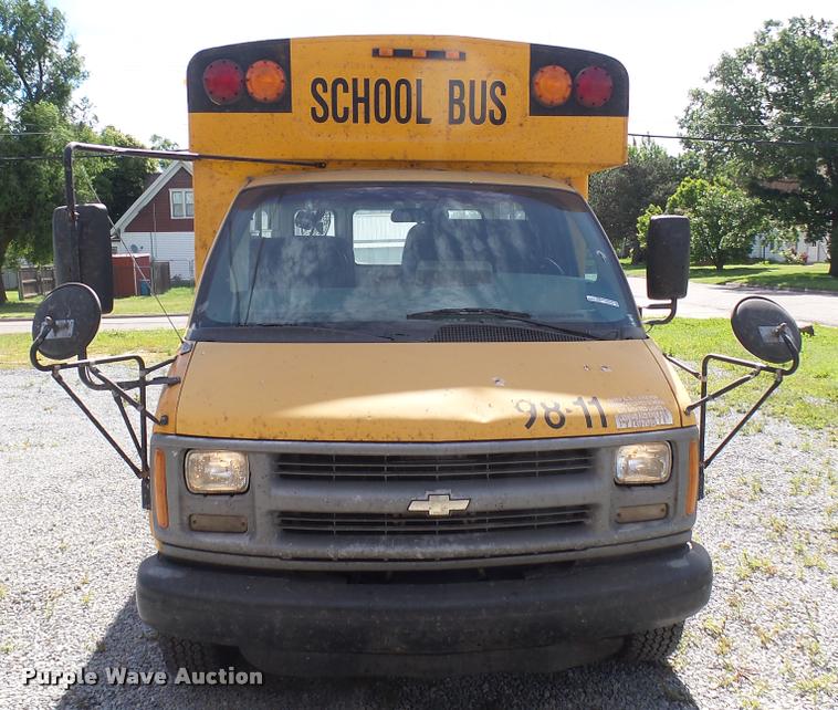 1998 Chevrolet Express G3500 Cargo school bus in Stafford, KS | Item ...