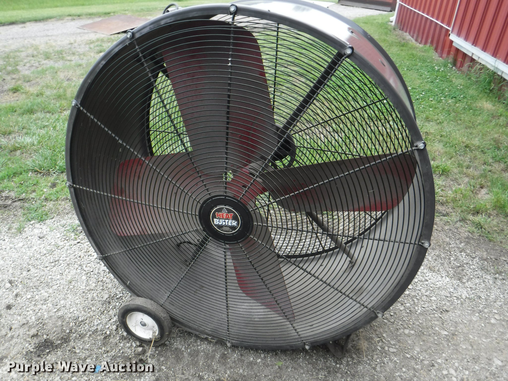 Heat Buster barrel Fan in Topeka, KS | Item DJ9176 sold | Purple Wave