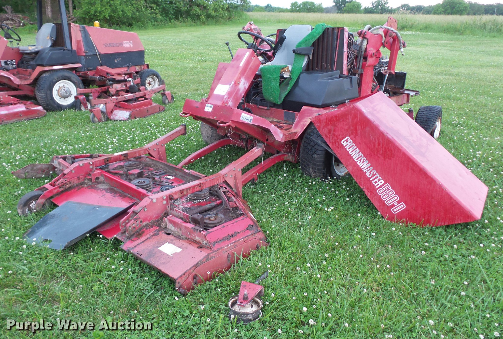 Toro Groundsmaster 580D lawn mower in Kingsville, MO | Item DJ9500 sold ...