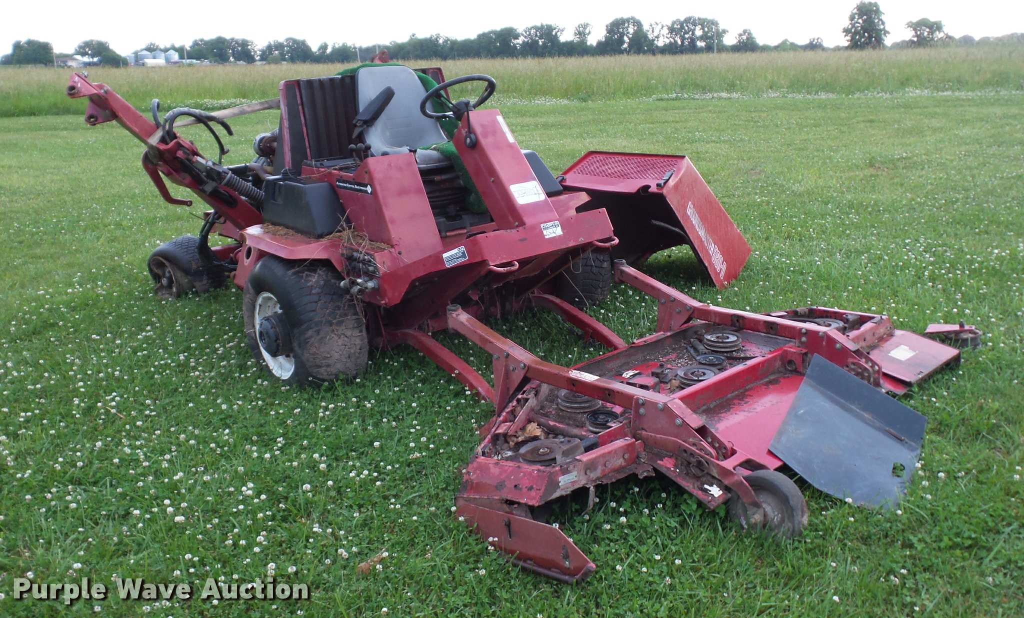 Toro Groundsmaster 580D lawn mower in Kingsville, MO | Item DJ9500 sold ...
