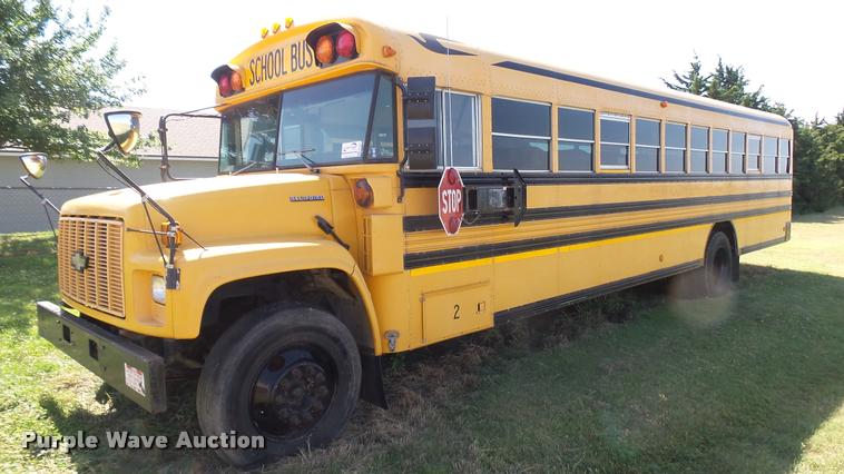 1998 Chevrolet Blue Bird school bus in Elbing, KS | Item DA7967 sold ...