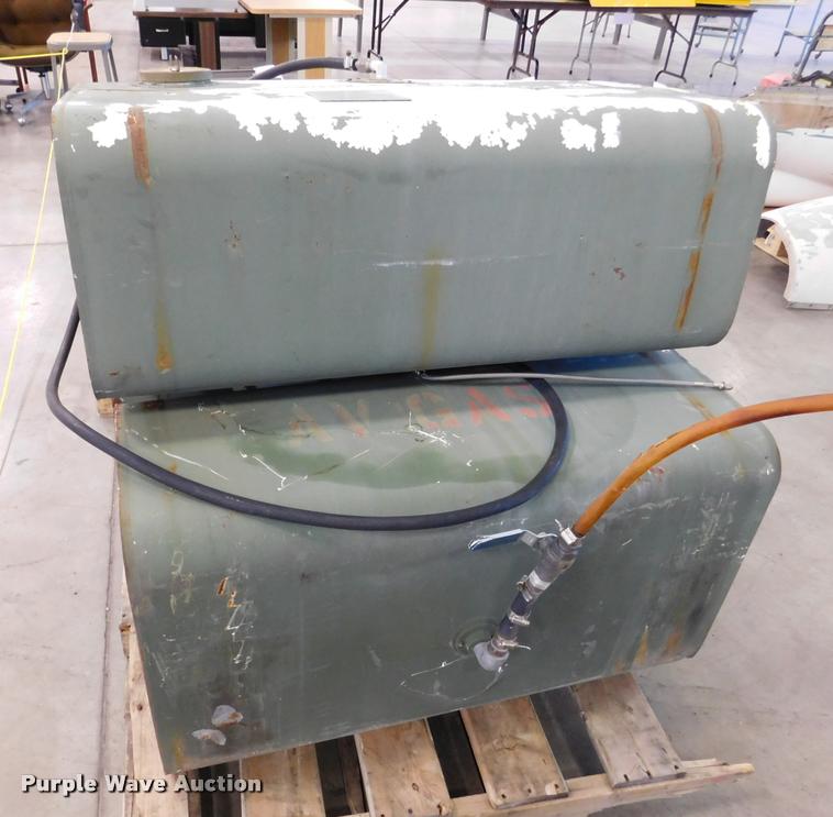 (3) 50 gallon aviation gas fuel containers in Salina, KS | Item DE9815 ...