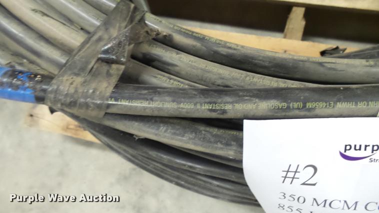 350 MCM copper wire in Hutchinson, KS | Item DO9676 sold | Purple Wave