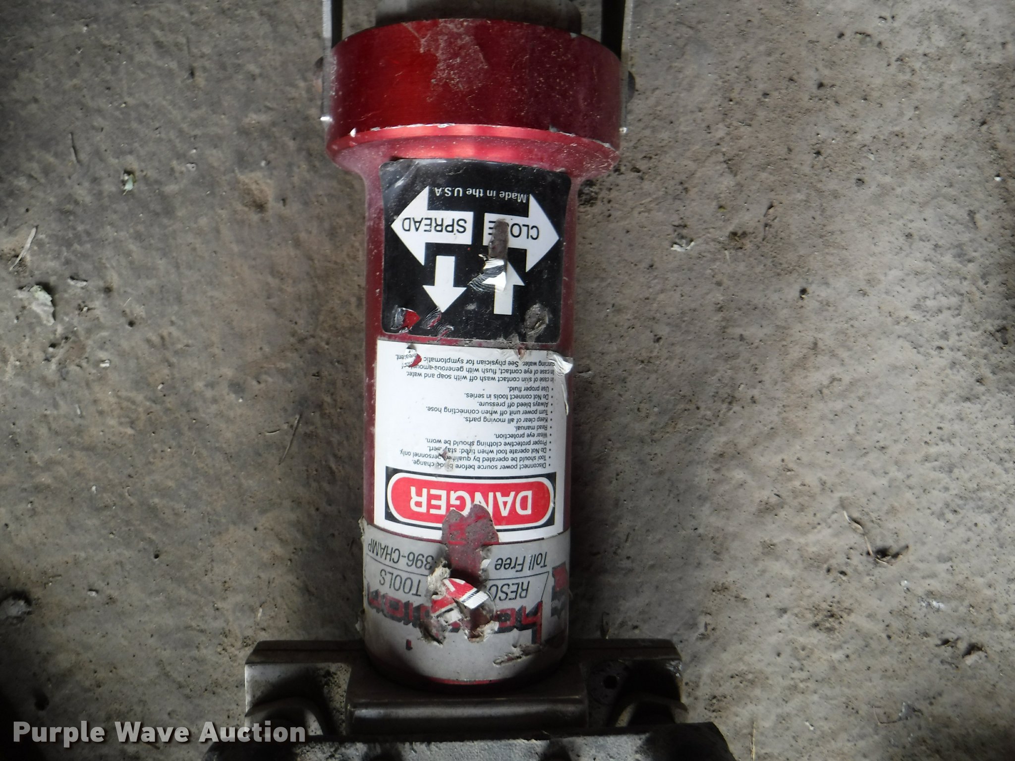 Champion rescue equipment in Garnett, KS | Item CA9538 sold | Purple Wave