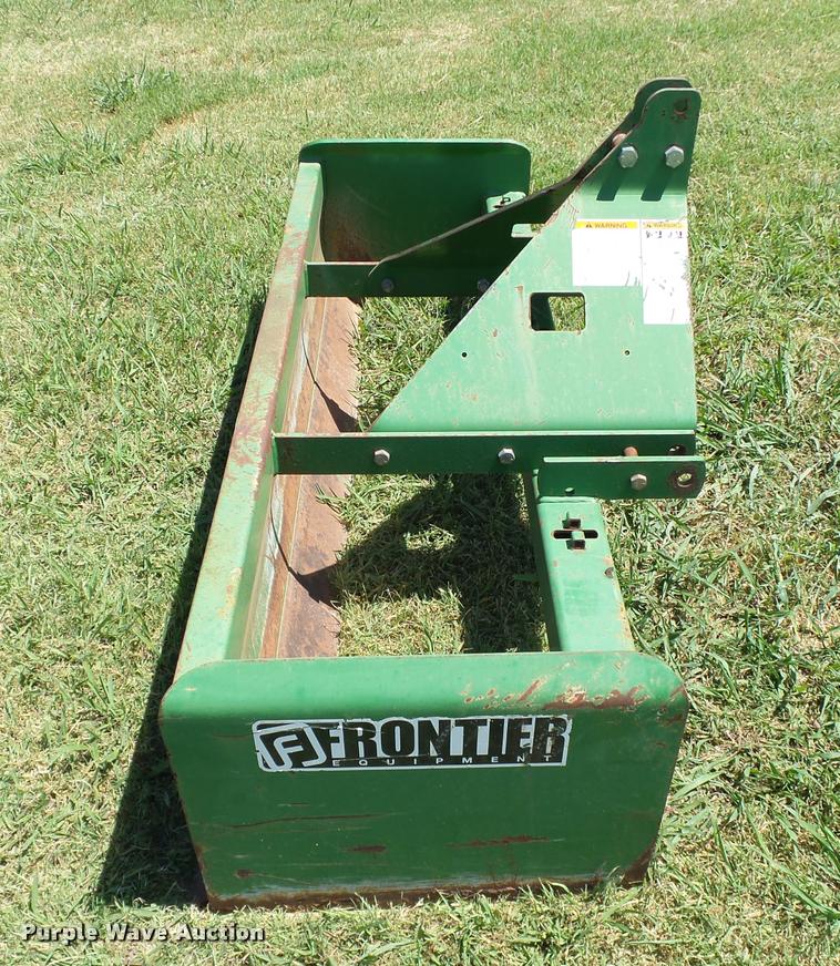 Frontier BB2072 box blade in Norman, OK | Item DB4047 sold | Purple Wave