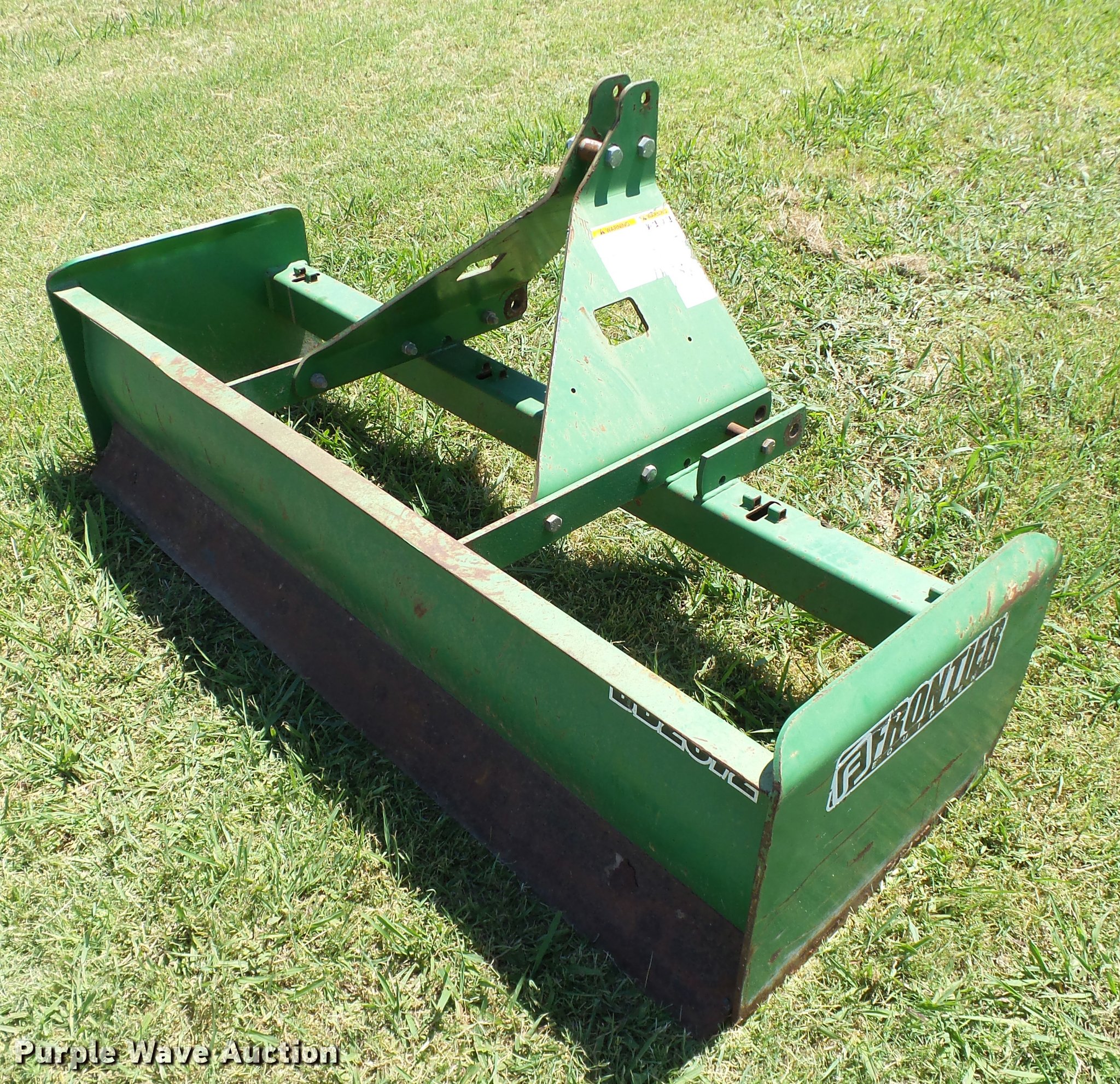 Frontier BB2072 box blade in Norman, OK | Item DB4047 sold | Purple Wave