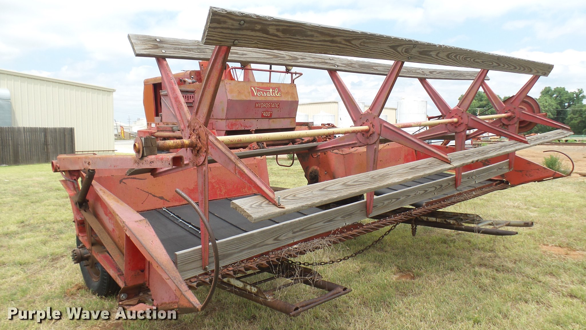 Versatile 400 swather in Medicine Lodge, KS | Item DA7988 sold | Purple ...