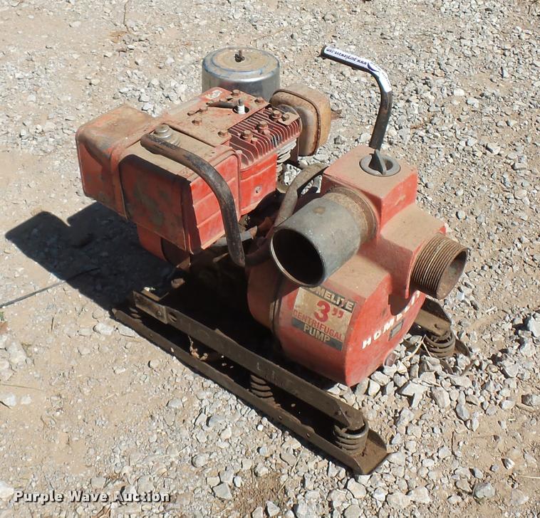Homelite water pump in Nevada, MO | Item DH9005 sold | Purple Wave