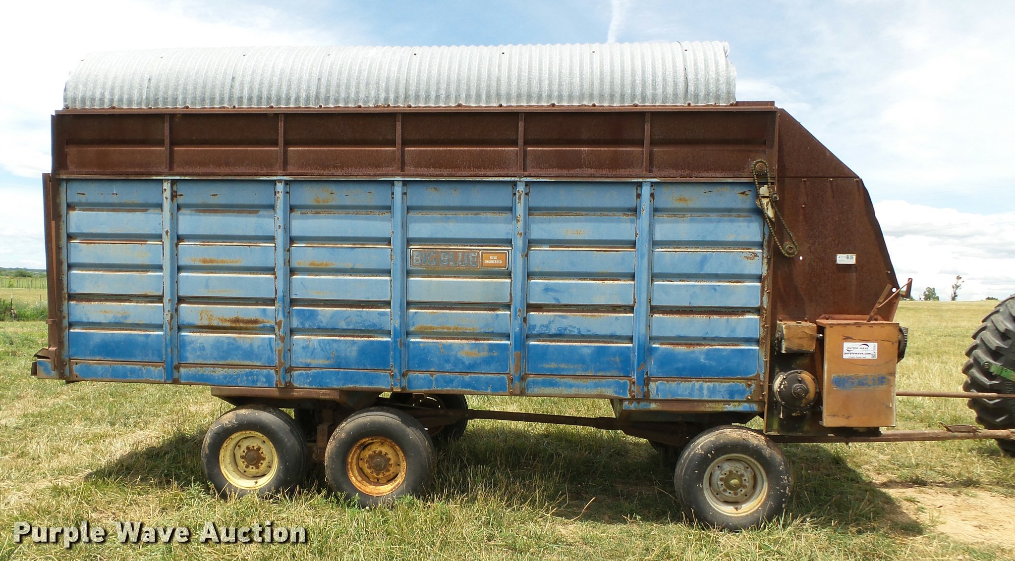 Big Blue 810A silage wagon in Fredericktown, MO | Item K3253 sold ...