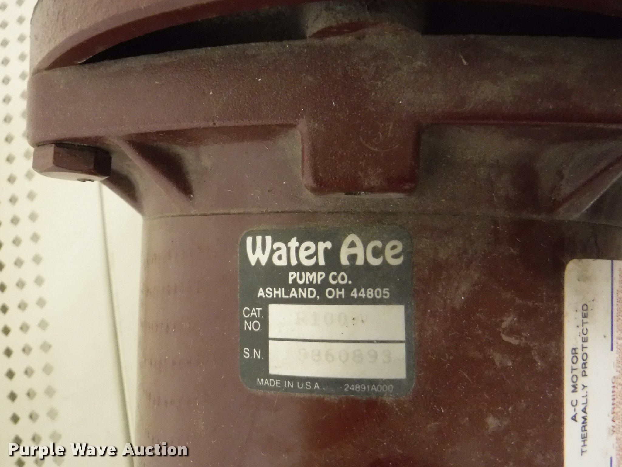 (4) GE water ace pumps in Sikeston, MO | Item DD0970 sold | Purple Wave