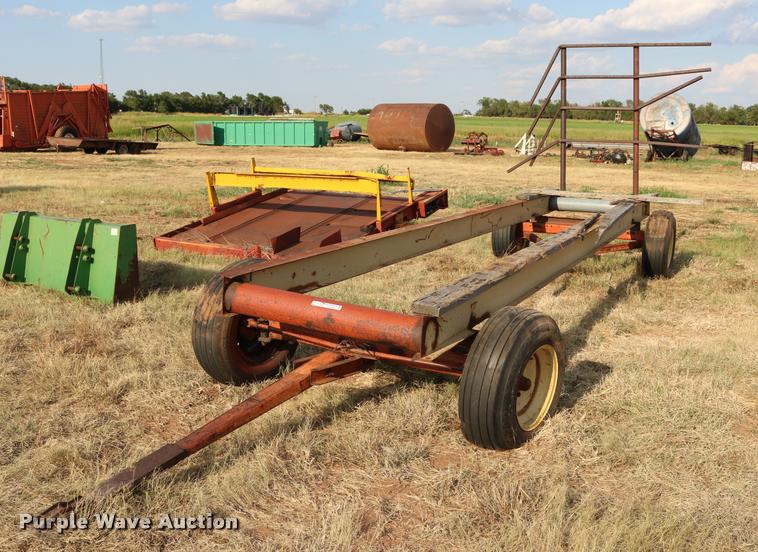Hay trailer in Capron, OK | Item DG9854 sold | Purple Wave
