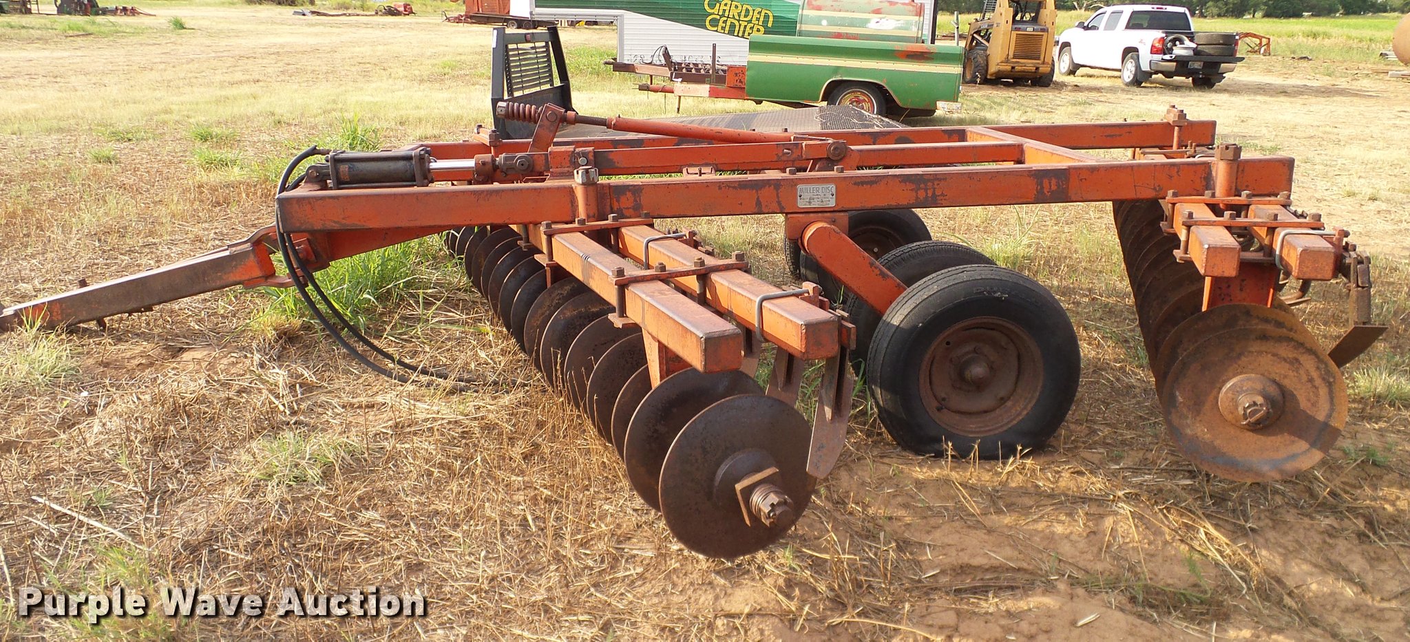 Miller offset disk in Capron, OK | Item DA5706 sold | Purple Wave