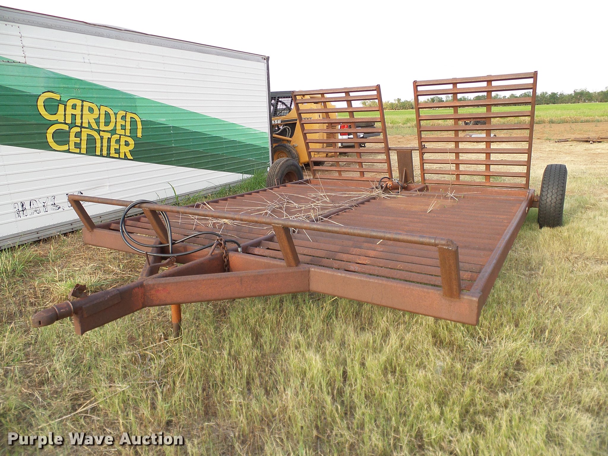 Swather trailer in Capron, OK | Item DA5707 sold | Purple Wave
