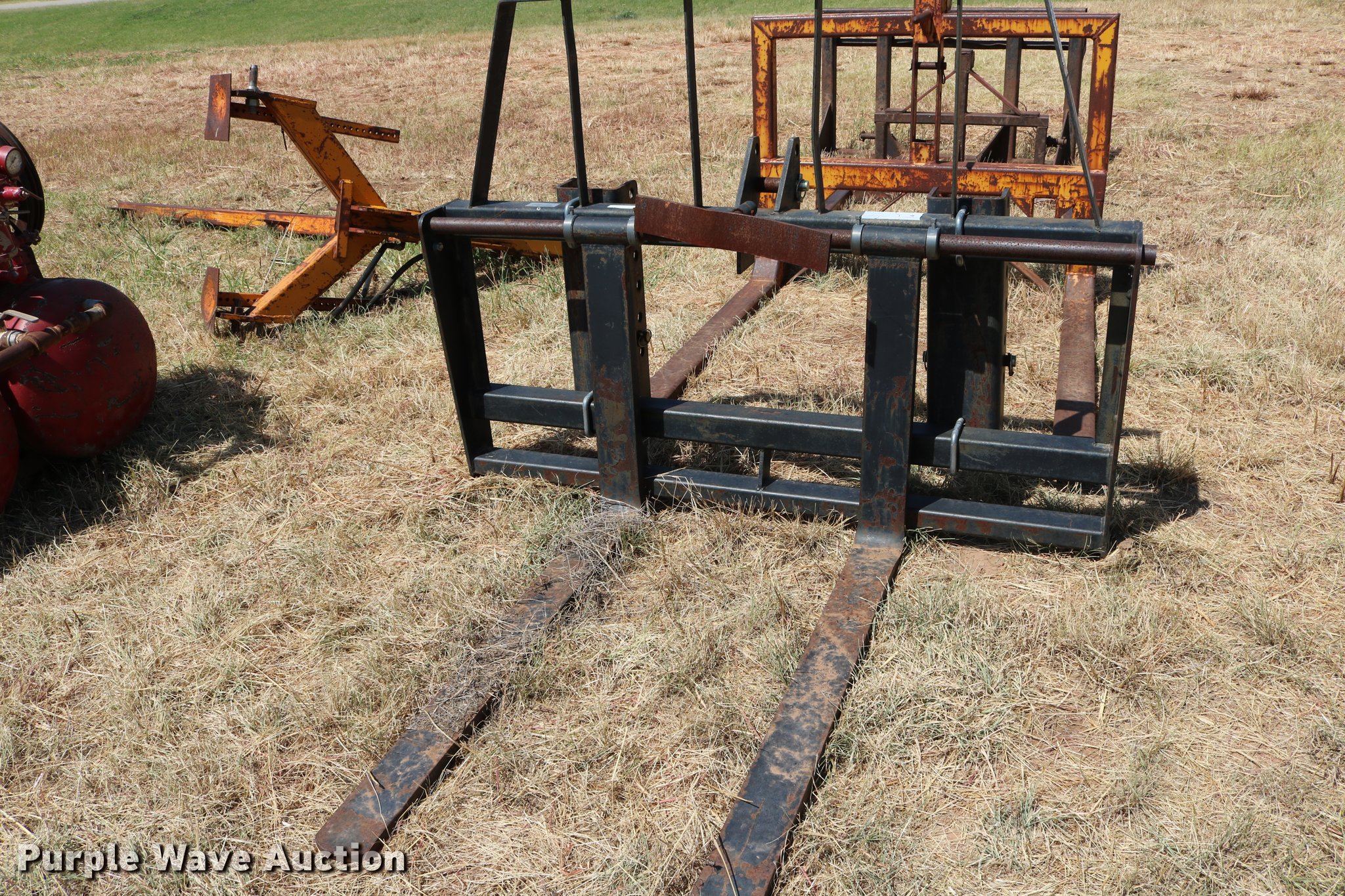 WorkSaver CLF-346 pallet forks in Capron, OK | Item DG9811 sold ...