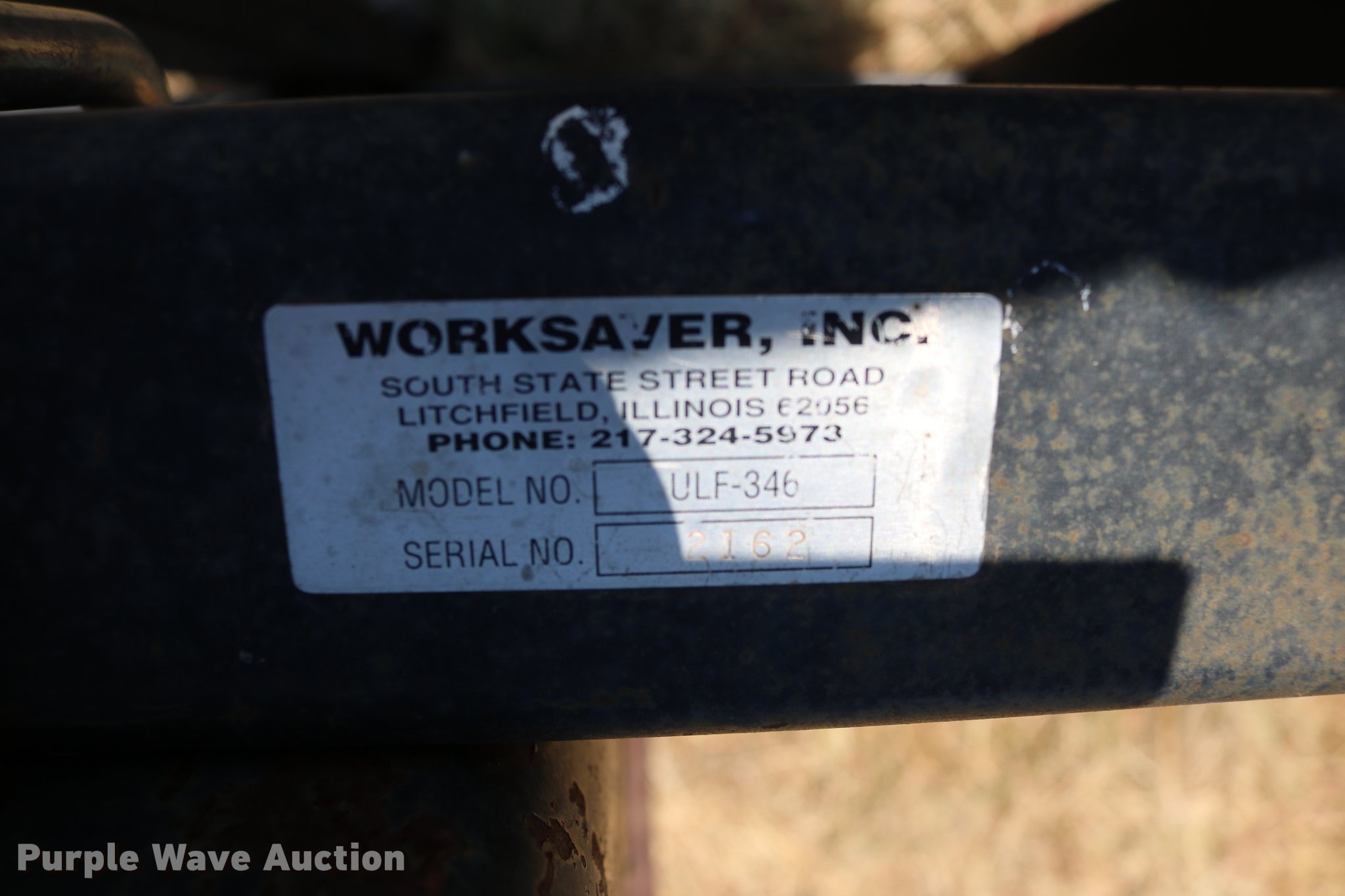 WorkSaver CLF-346 pallet forks in Capron, OK | Item DG9811 sold ...