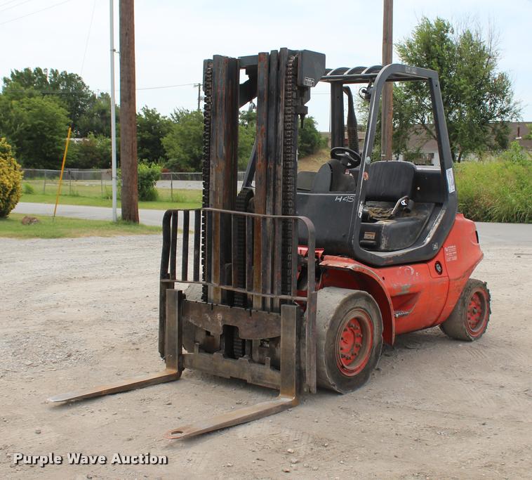 Linde H45 forklift in Tulsa, OK | Item L3198 sold | Purple Wave