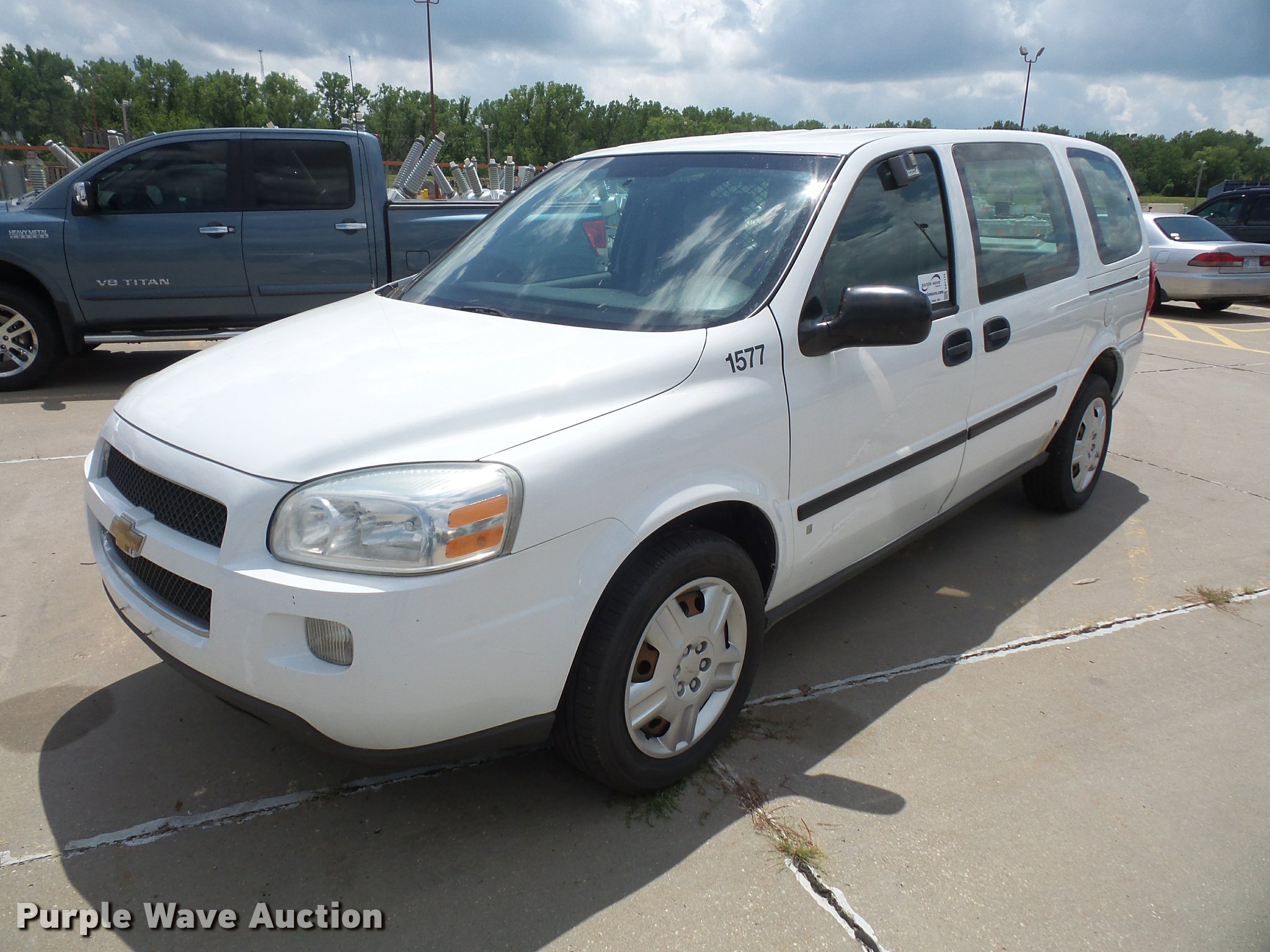 2008 Chevrolet Uplander Cargo van in Topeka, KS | Item DA1171 sold ...