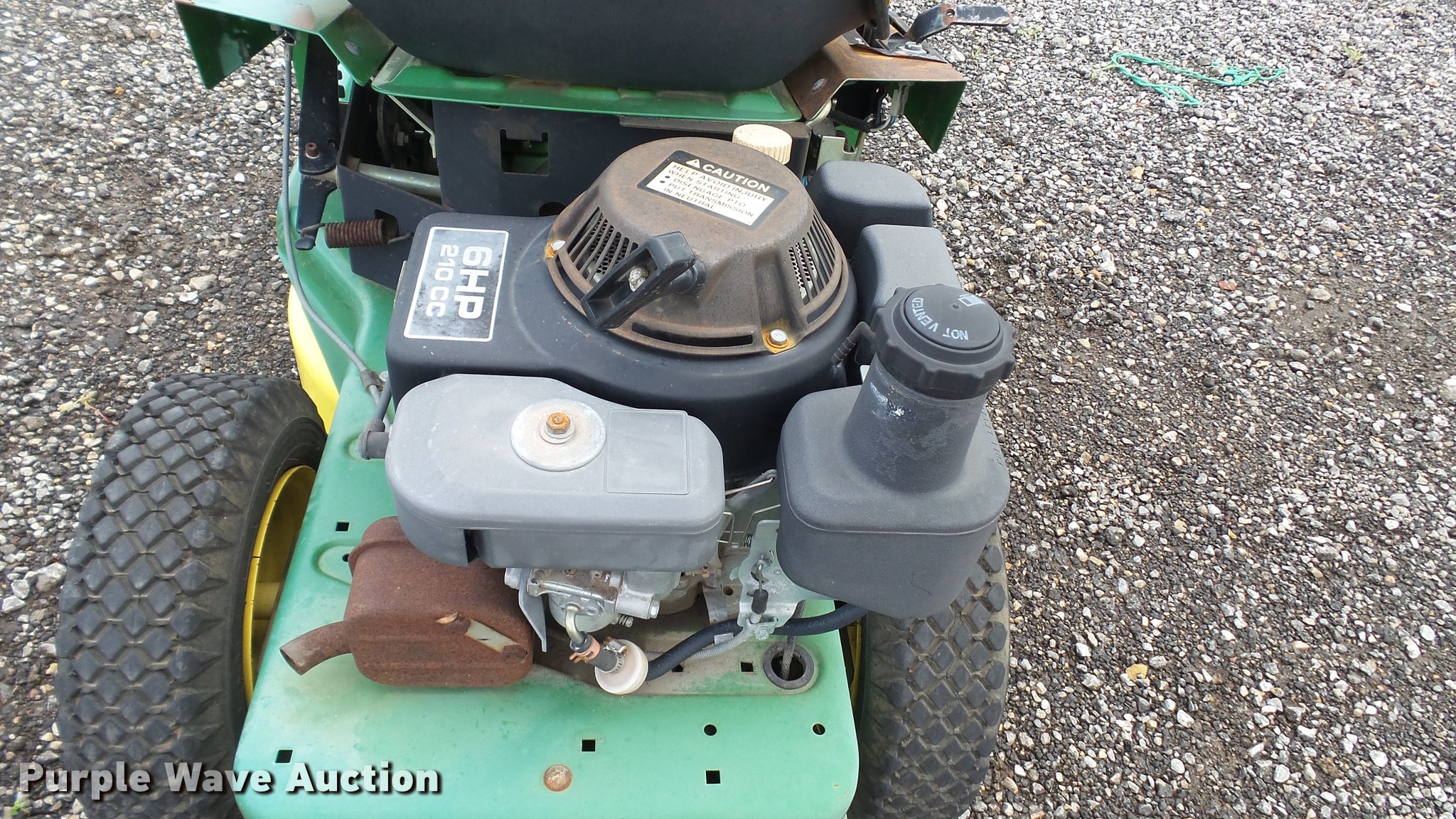 1989 John Deere RX63 lawn mower in Baldwin City, KS | Item DA1933 sold ...
