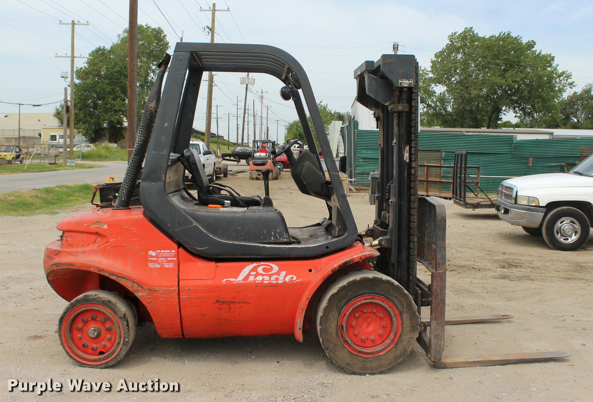 Linde H45 forklift in Tulsa, OK | Item L3198 sold | Purple Wave