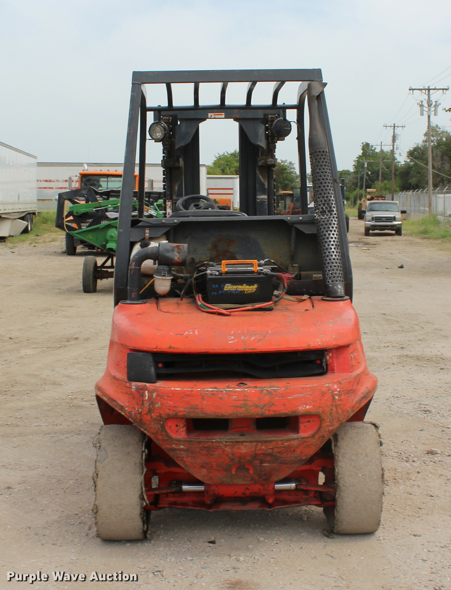 Linde H45 forklift in Tulsa, OK | Item L3198 sold | Purple Wave