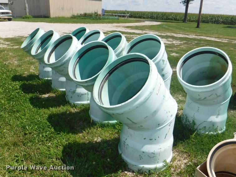 (10) DR35 sewer pipes in Richmond, KS | Item BY9857 sold | Purple Wave